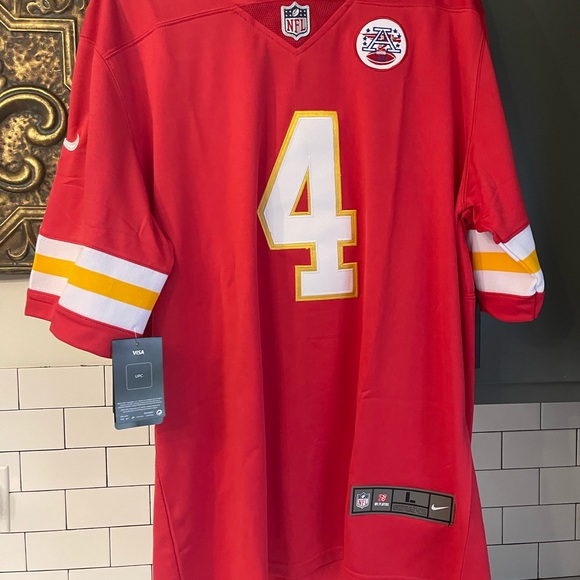 Nike | Shirts | Mens Nike Rashee Rice Chiefs Jersey Available In Size ...